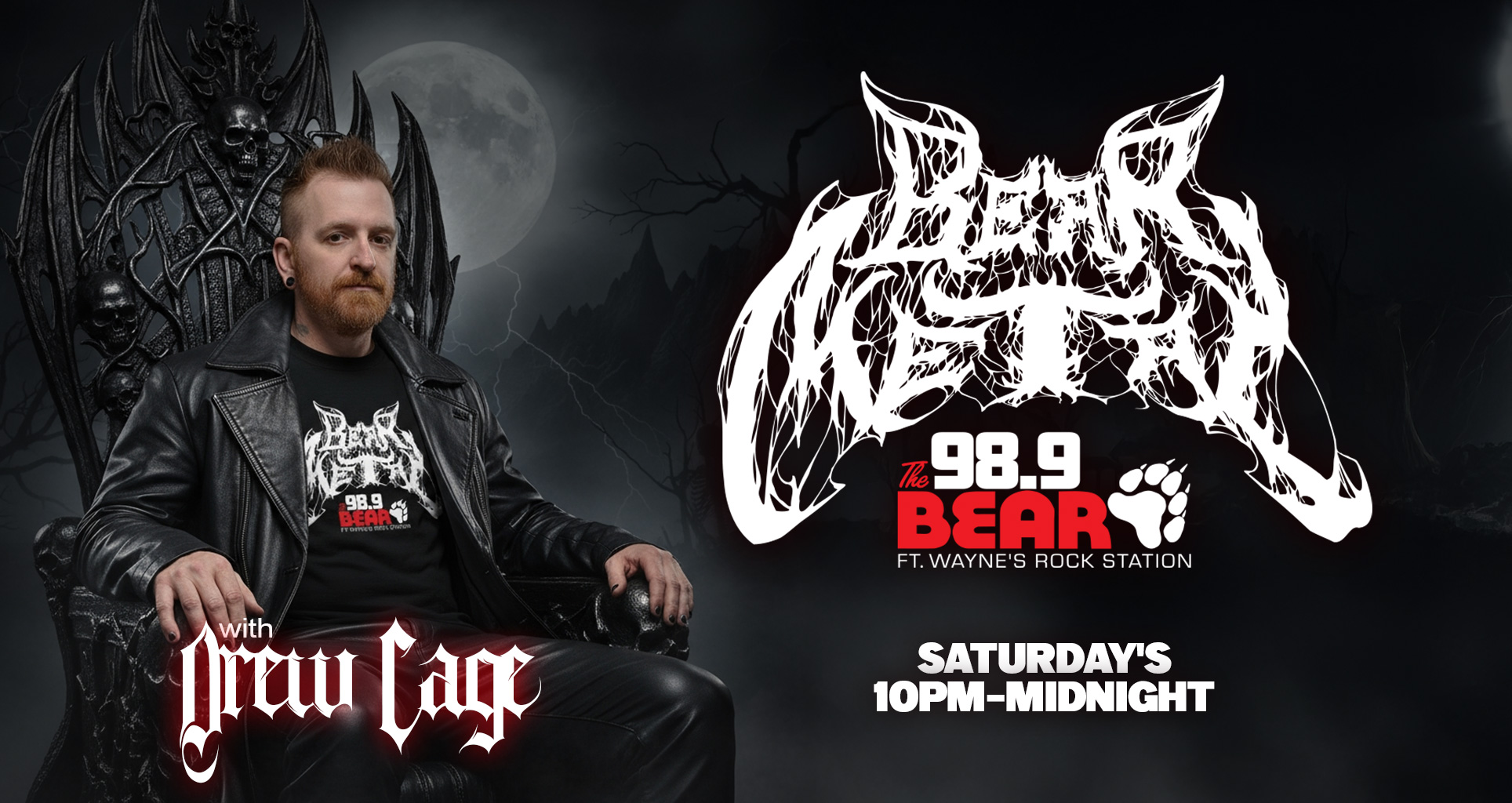 Drew Cage - 98.9 The Bear - Ft. Wayne's Rock Station